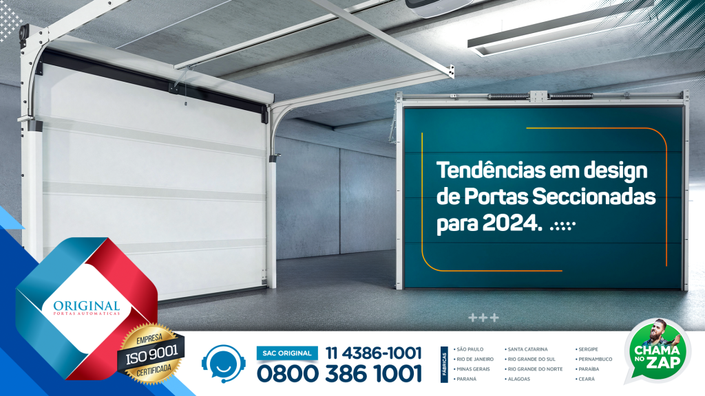 Tendências em Design de Portas Seccionadas para 2024